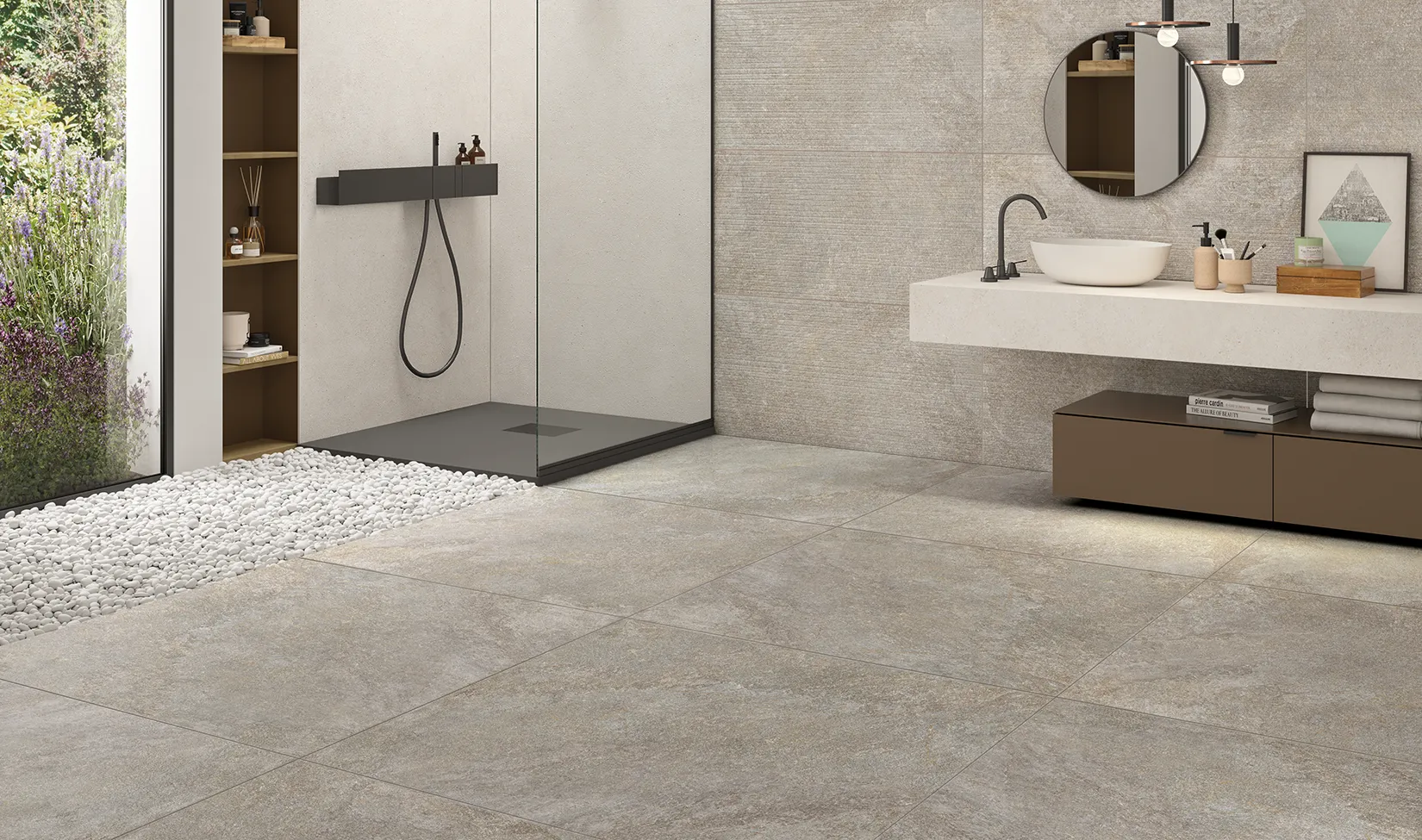 Arkè: the quartzite-effect porcelain stoneware | Ceramiche Keope